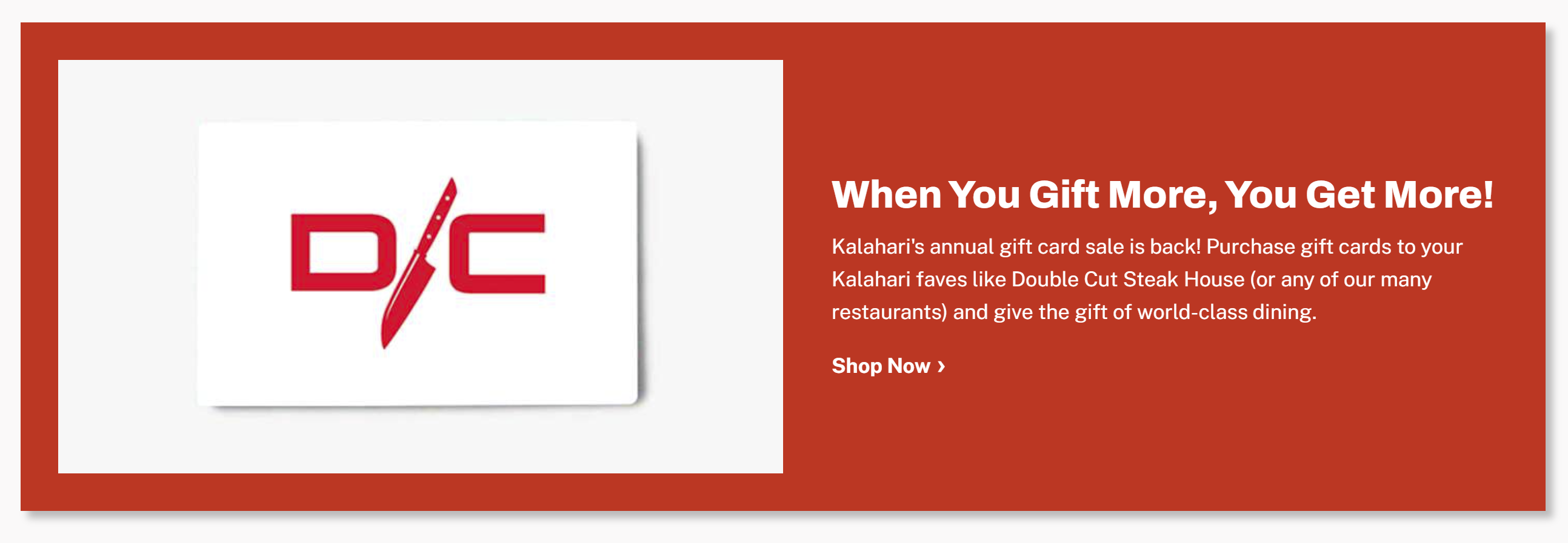 Sortino's Italian Kitchen | Ohio | Kalahari Resorts & Conventions